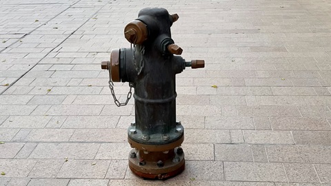 AVK hydrants in new downtown in doha