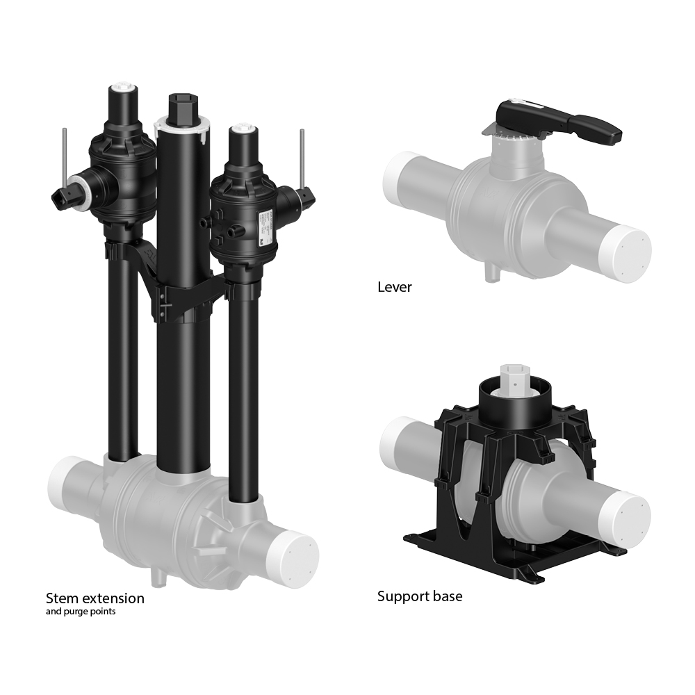 Avk Syntec PE Ball Valves and Fittings range for gas application - AVK ...