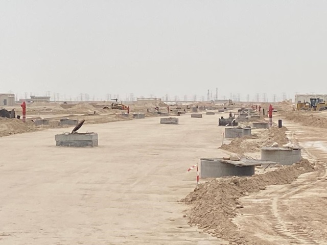 AVK supplies in Al-Shadadiya Industrial Zone project Kuwait